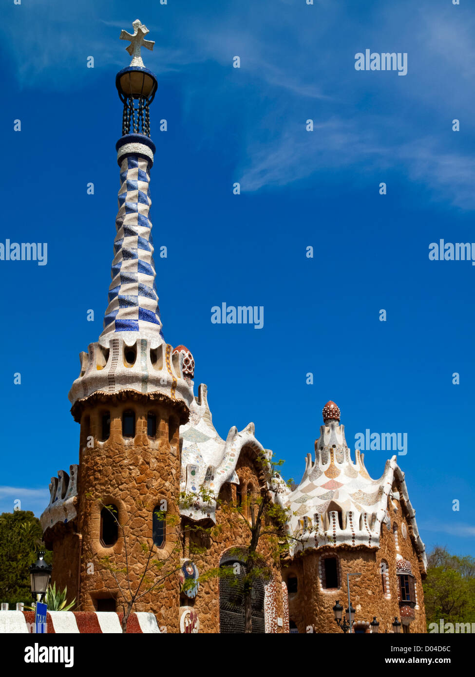 Antoni Gaudi Mosaics Buildings