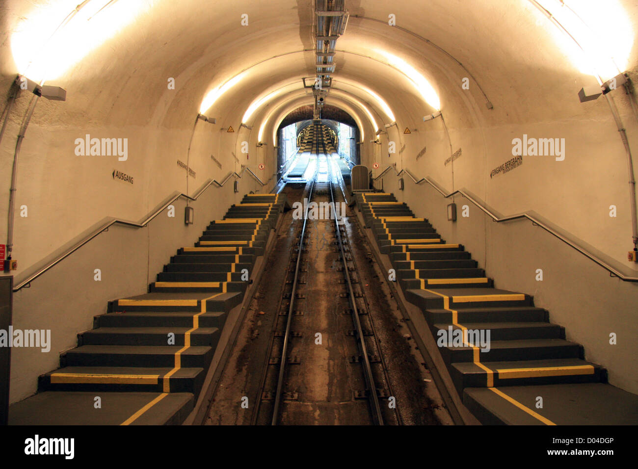 Heidelberg funicular train station in Germany Stock Photo - Alamy