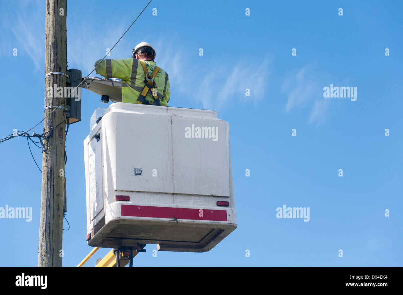 Cherrypicker cherry picker hi-res stock photography and images - Alamy