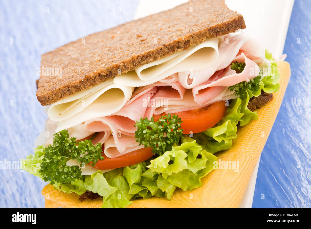 Delicious Ham Sandwich
