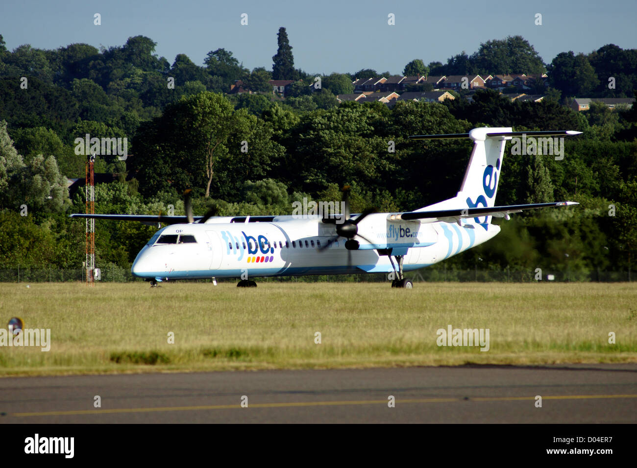 BOMBARDIER, DASH 8-Q400 G-ECOP Stock Photo - Alamy