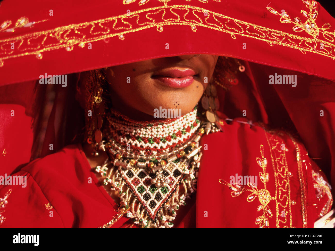 Indian woman sari hiding face hi-res stock photography and images - Alamy