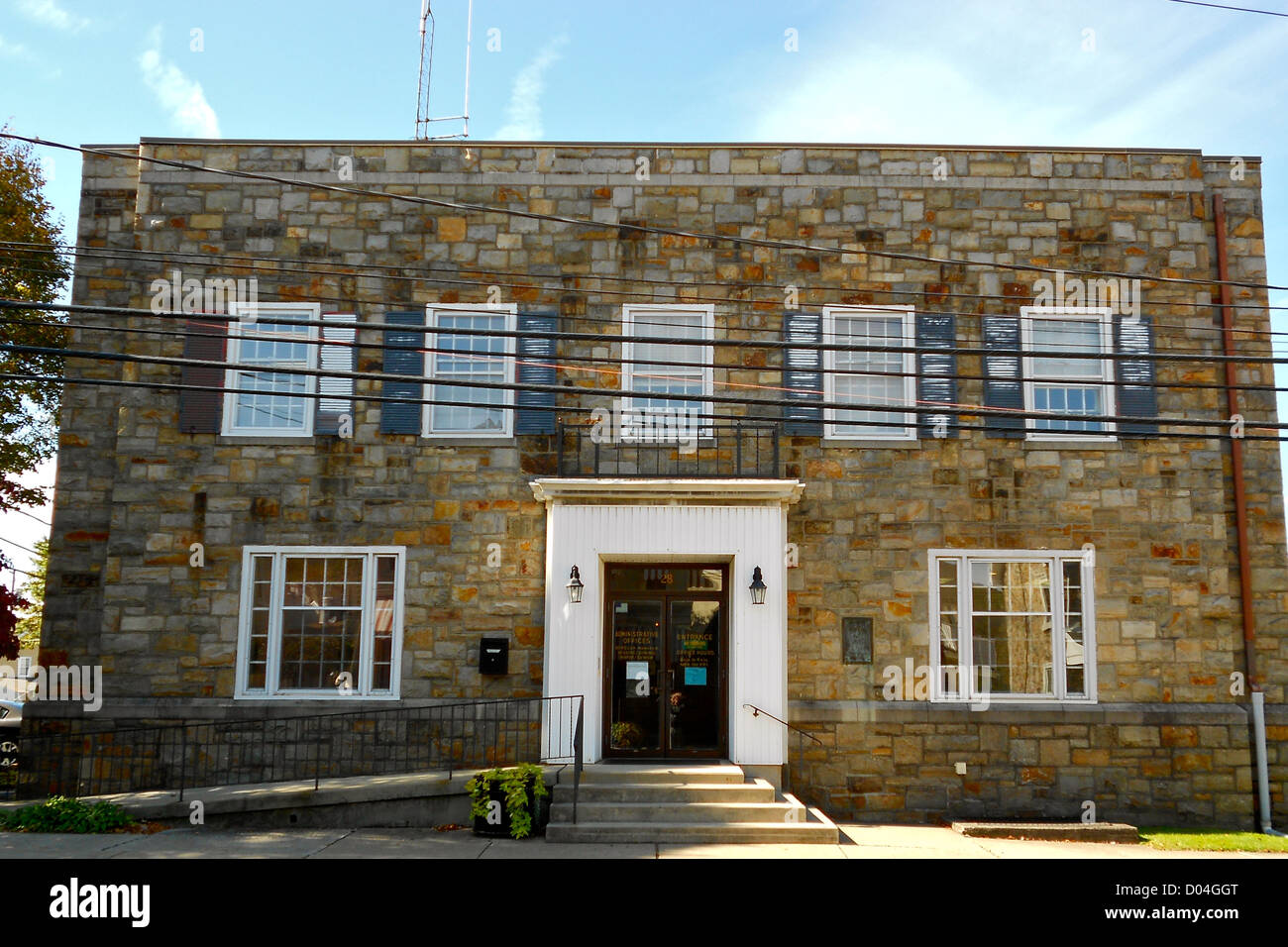 Borough Hall in Emmaus, Pennsylvania, is the center of local government ...