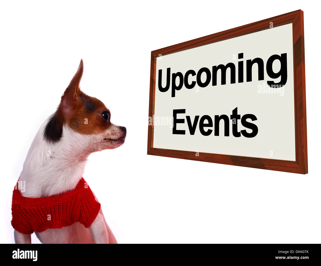 Upcoming Events Sign Shows Future Occasions Schedule For Dogs Site ...