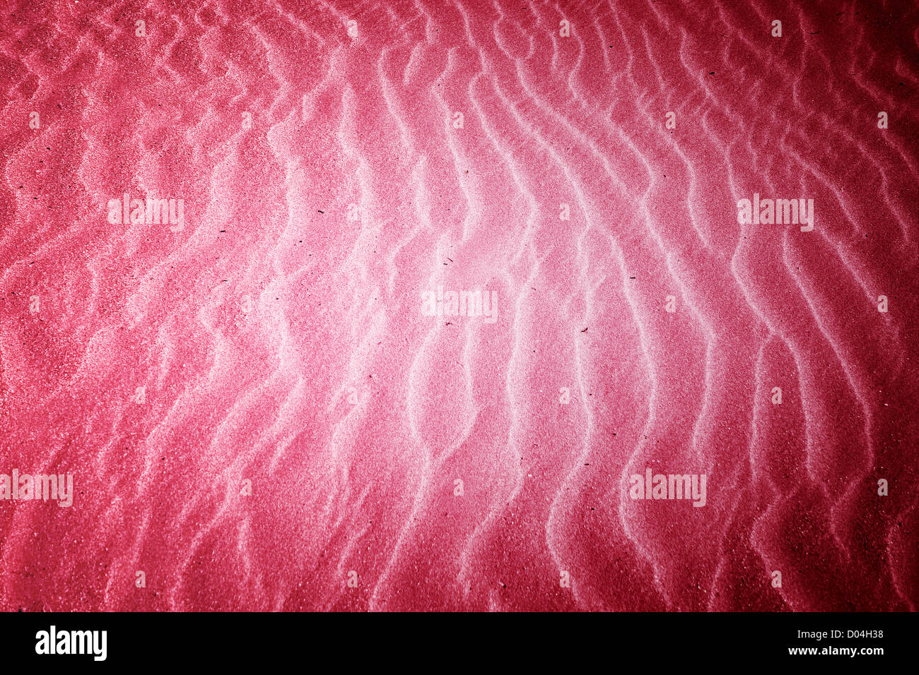Beach with soft sand, rippled texture of windblown effect Stock Photo ...