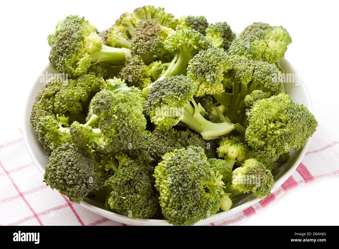 photo of delicious fresh green broccoli inside a bowl Stock Photo - Alamy