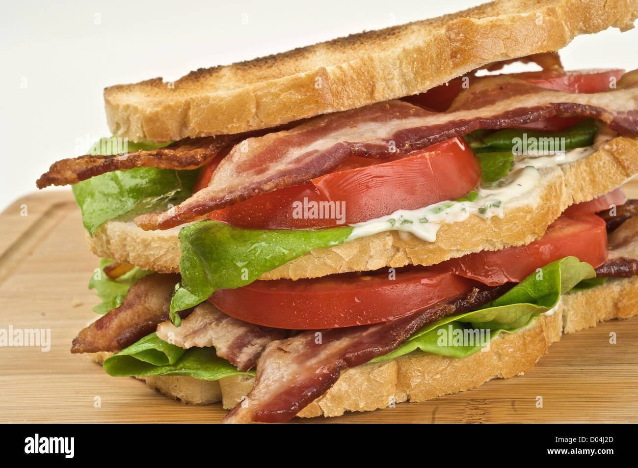 Blt white bread hi-res stock photography and images - Alamy