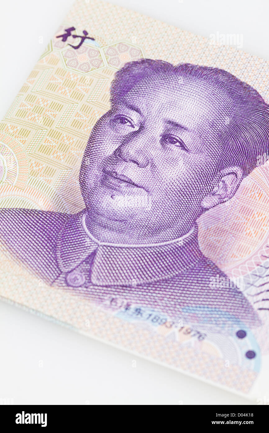 Chinese money - Five Yuan (five dollars Stock Photo - Alamy