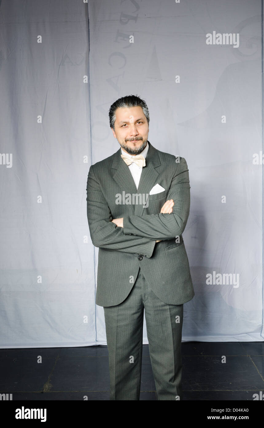 Colonel Pickering. Actors shoot from theatrical performance of classic ...