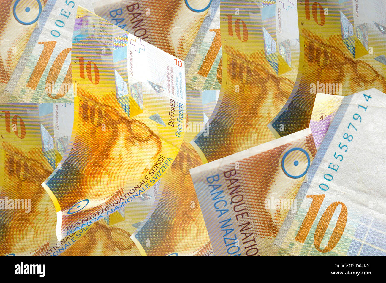 Bill means of payment swiss franc francs hi-res stock photography and ...