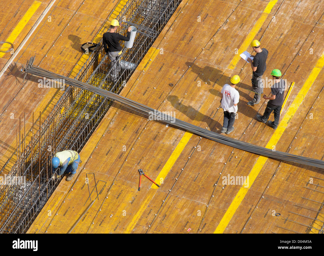 Building site from above Stock Photo - Alamy