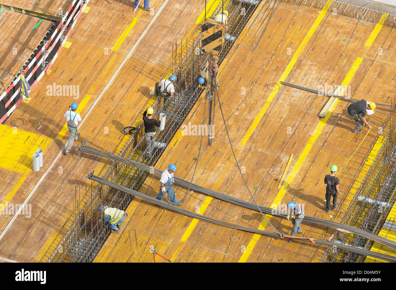 Building site from above Stock Photo - Alamy