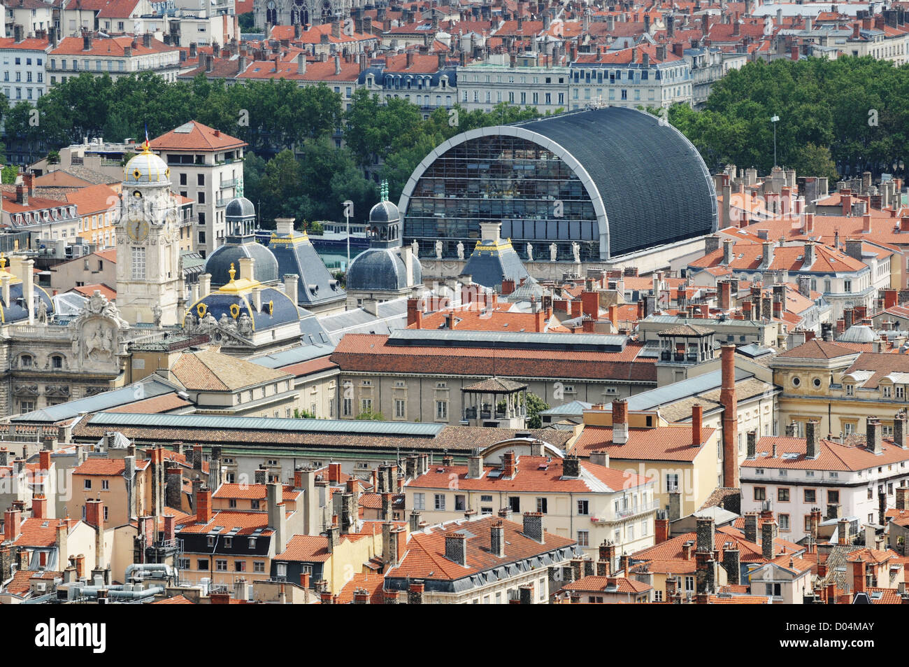 Chimney on rooftop france hi-res stock photography and images - Alamy