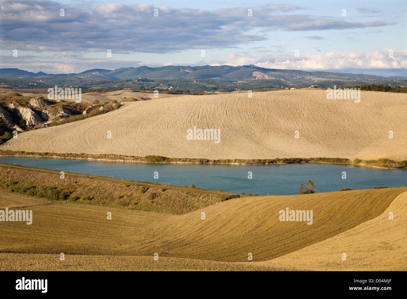 europe, italy, tuscany, siena, crete senesi, landscape Stock Photo - Alamy