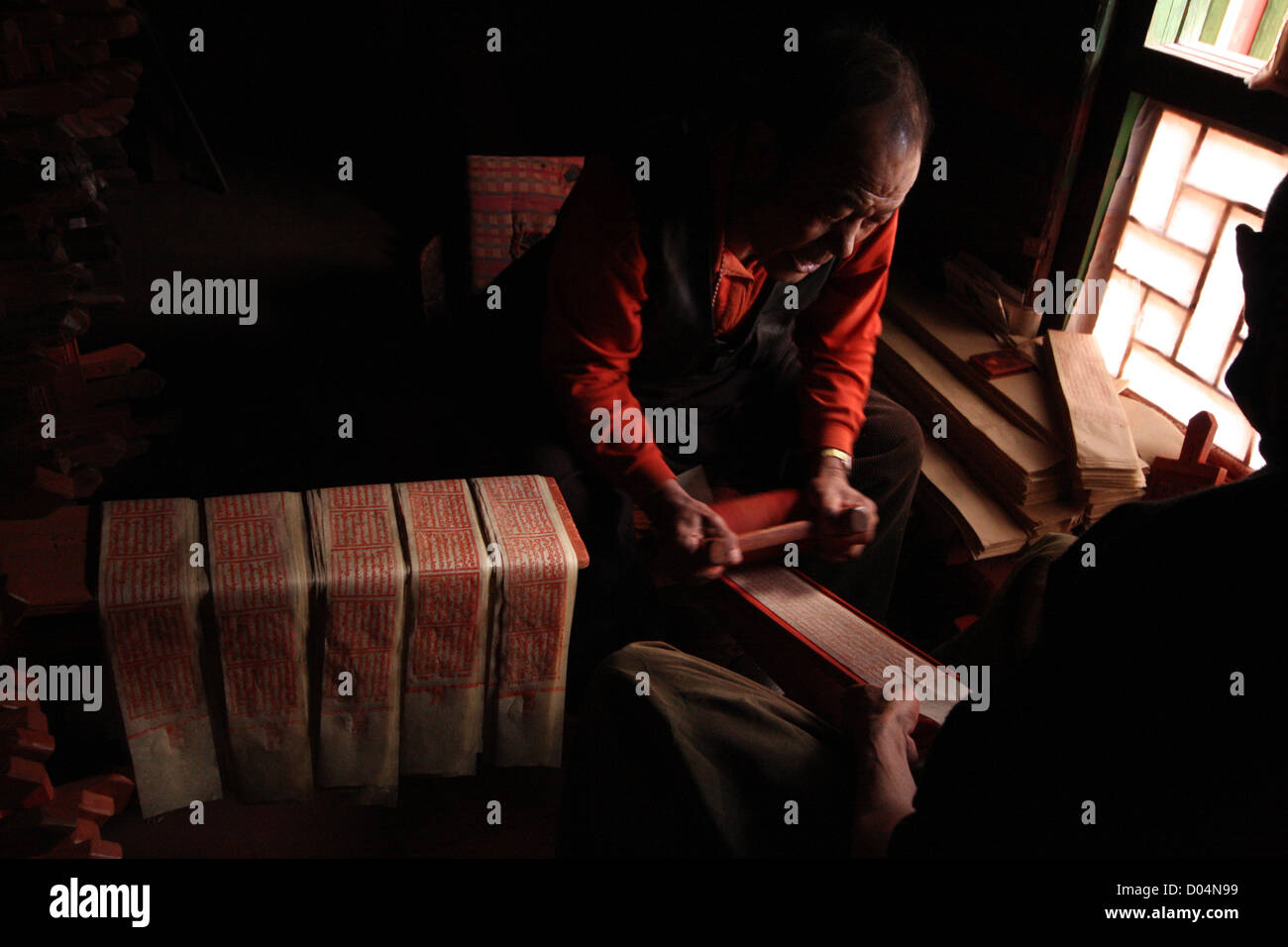 Buddhist scripture hi-res stock photography and images - Alamy