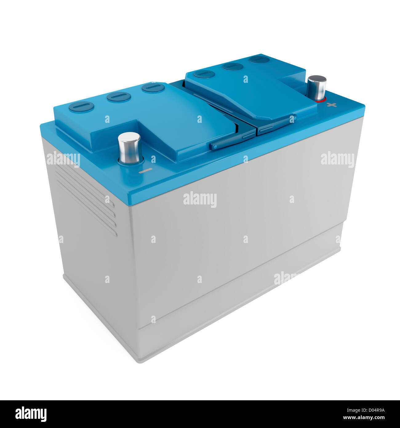 Car battery - 3d rendered image Stock Photo - Alamy