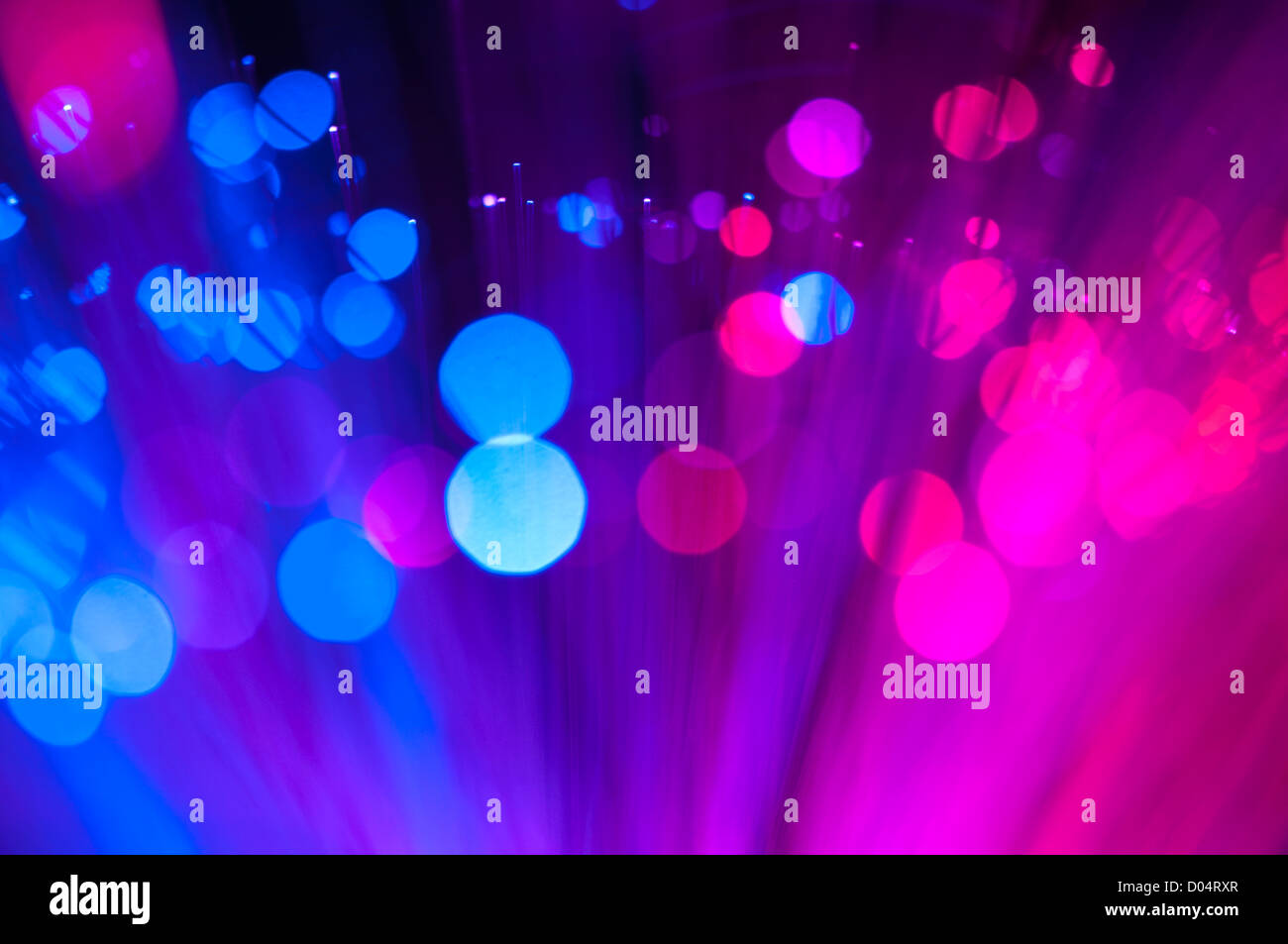 Blue and pink festive lights and circles background Stock Photo - Alamy