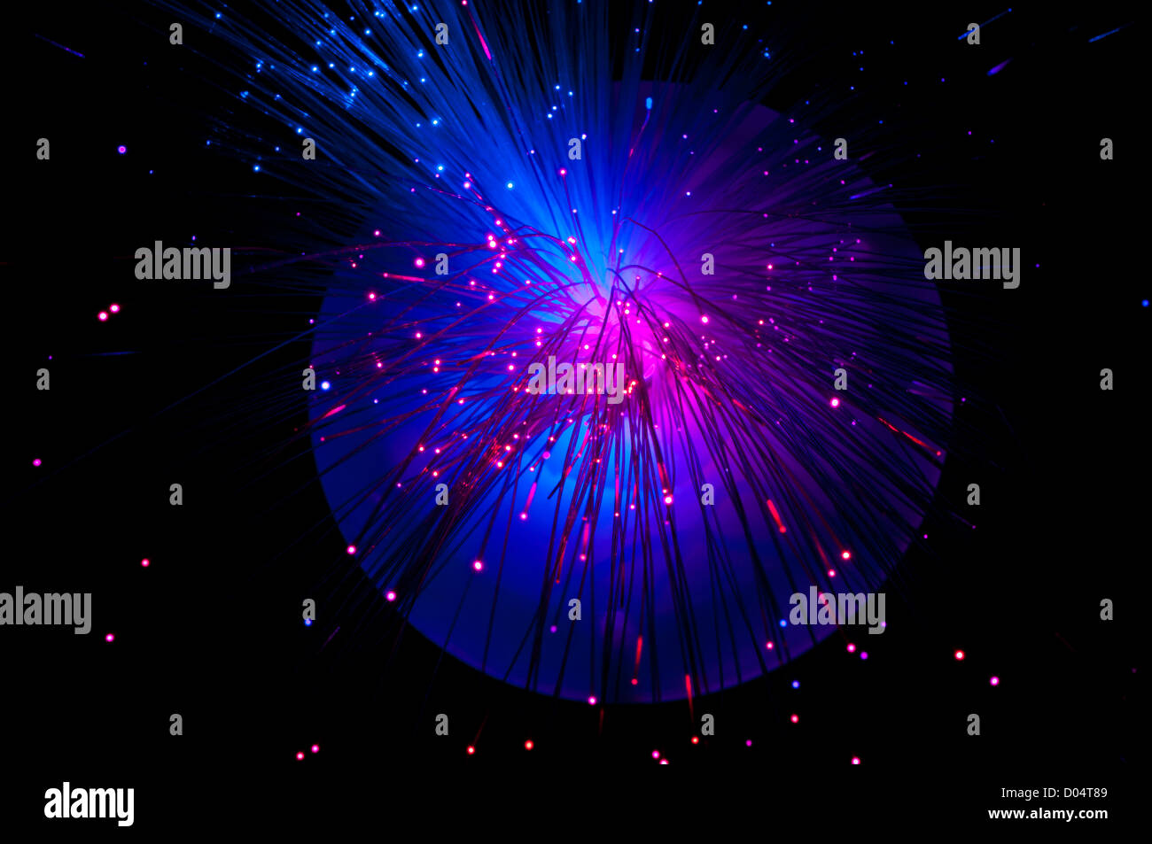 Optical fibers background Stock Photo - Alamy