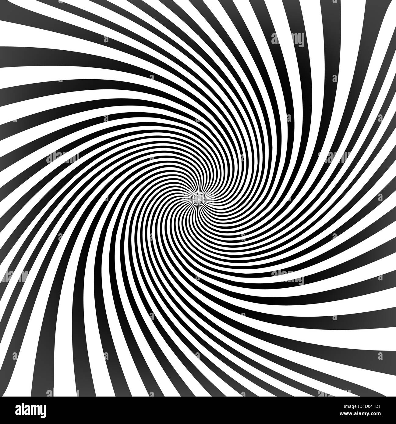Black twisted lines on white with tunnel effect Stock Photo - Alamy