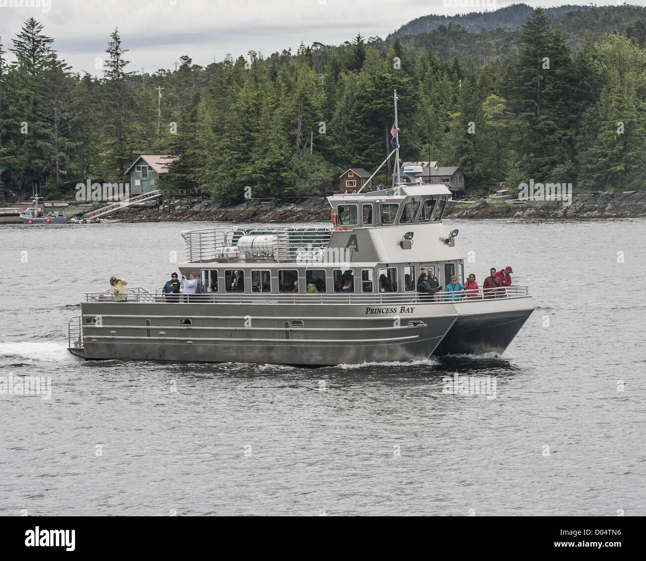 July 6, 2012 - Ketchikan Gateway Borough, Alaska, US - The high-speed ...
