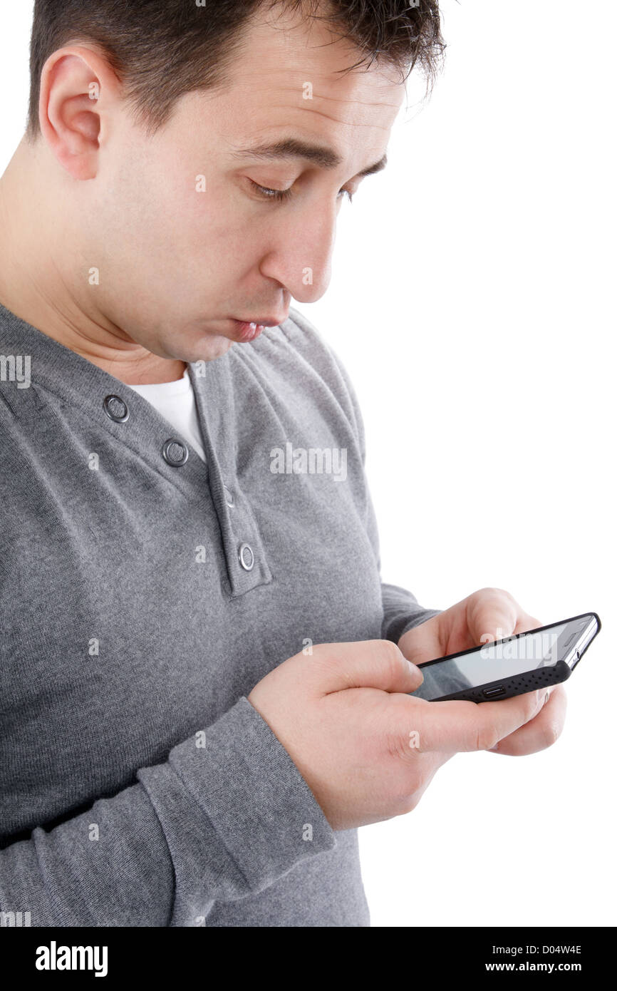 Received a message hi-res stock photography and images - Alamy