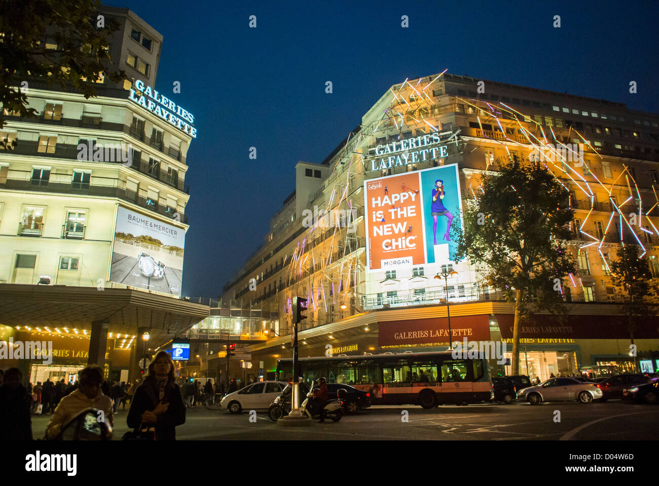 Paris, France, French Department Store, "Galeries Lafayette", Christmas ...