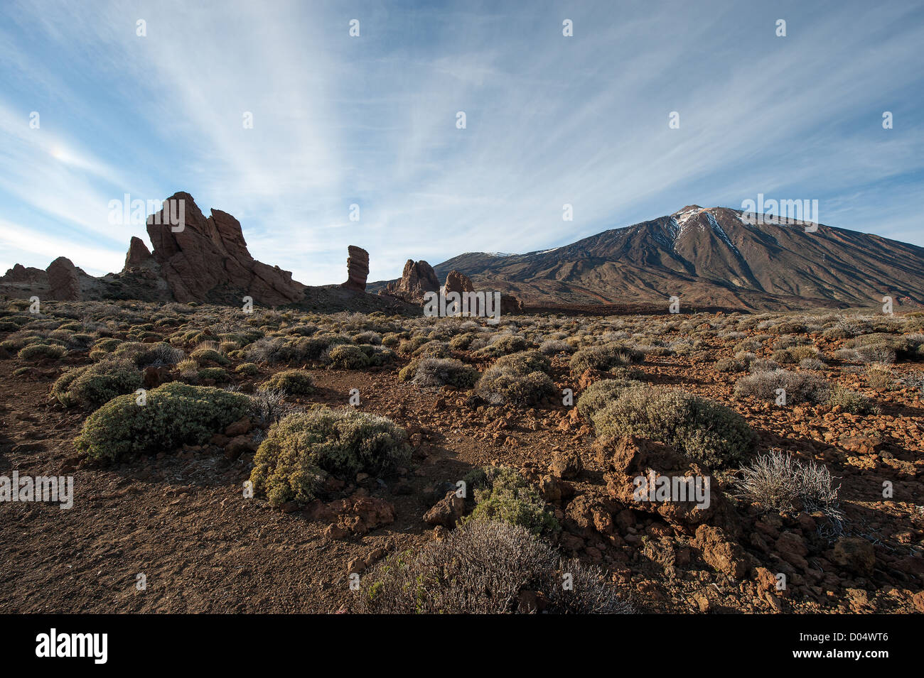 View volcanic desert, mountains in the Canary Islands Stock Photo - Alamy