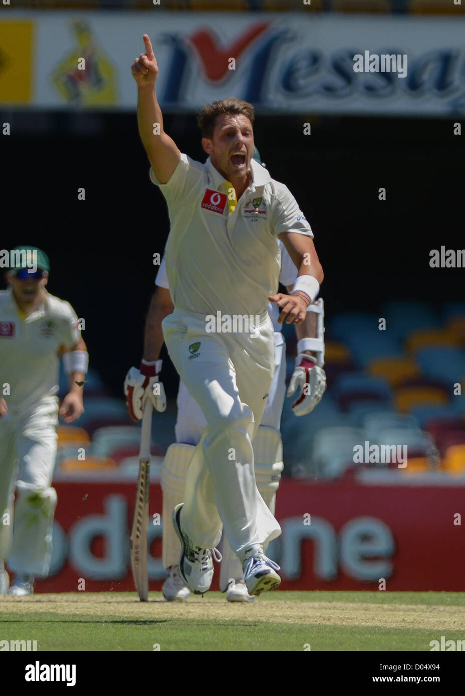 12.11.2012. Brisbane, Australia. BRISBANE, AUSTRALIA James Pattinson ...