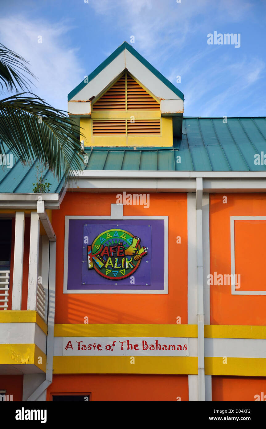 Cafe Kalik, Nassau, Bahamas Stock Photo - Alamy