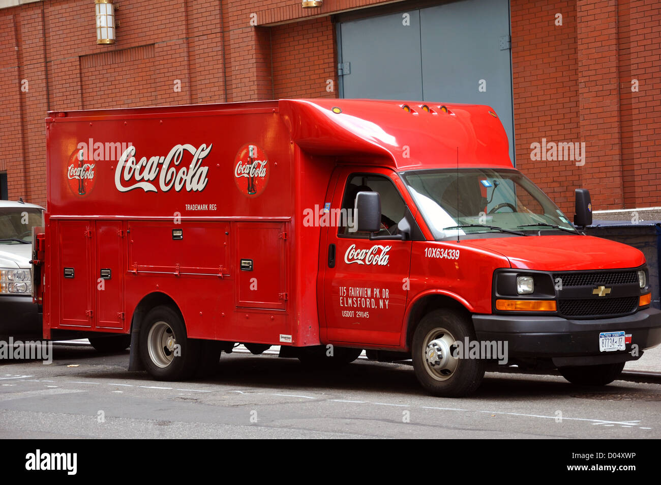 Coca-Cola delivery truck Stock Photo - Alamy