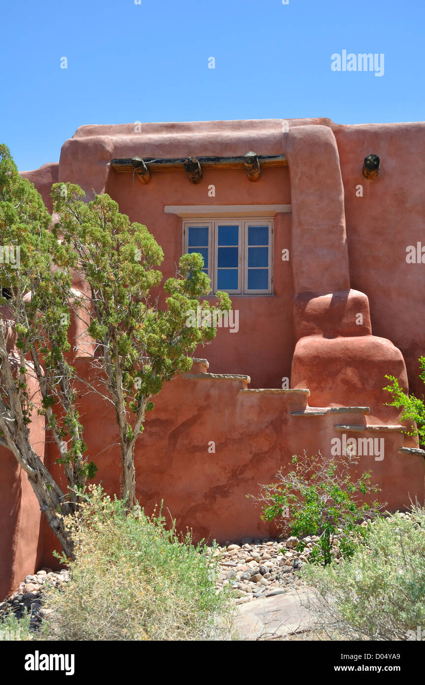 Adobe style house, Arizona, USA Stock Photo - Alamy