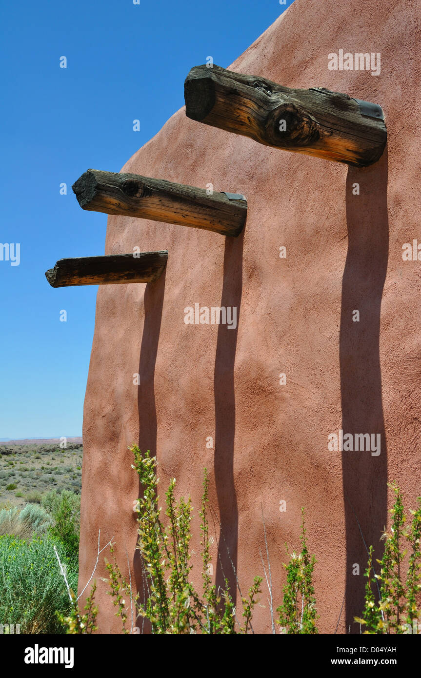 Adobe style house, Arizona, USA Stock Photo - Alamy