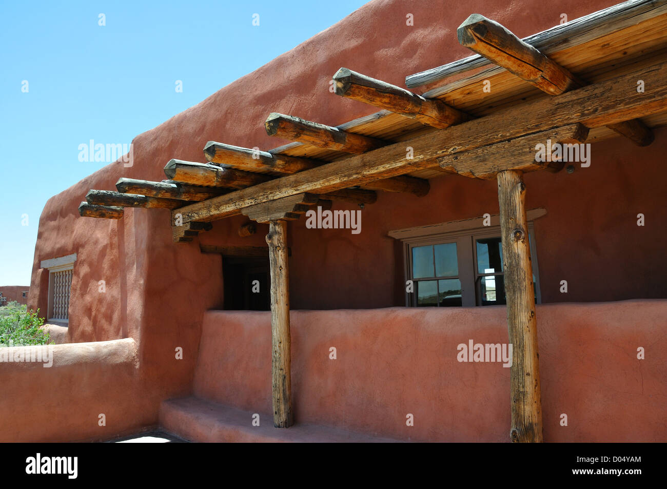 Adobe style house, Arizona, USA Stock Photo - Alamy