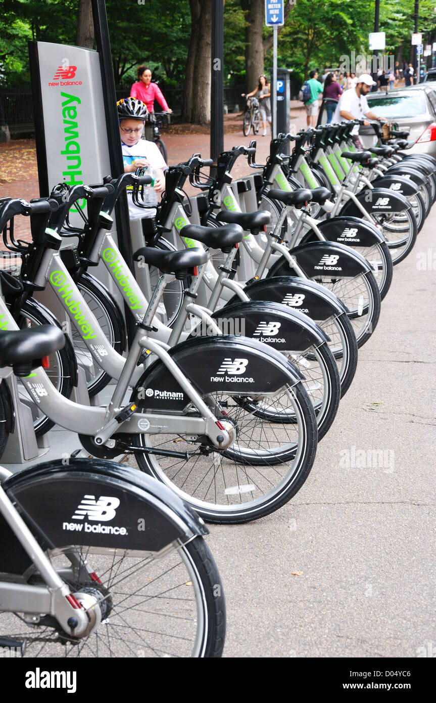 Boston hubway hi-res stock photography and images - Alamy