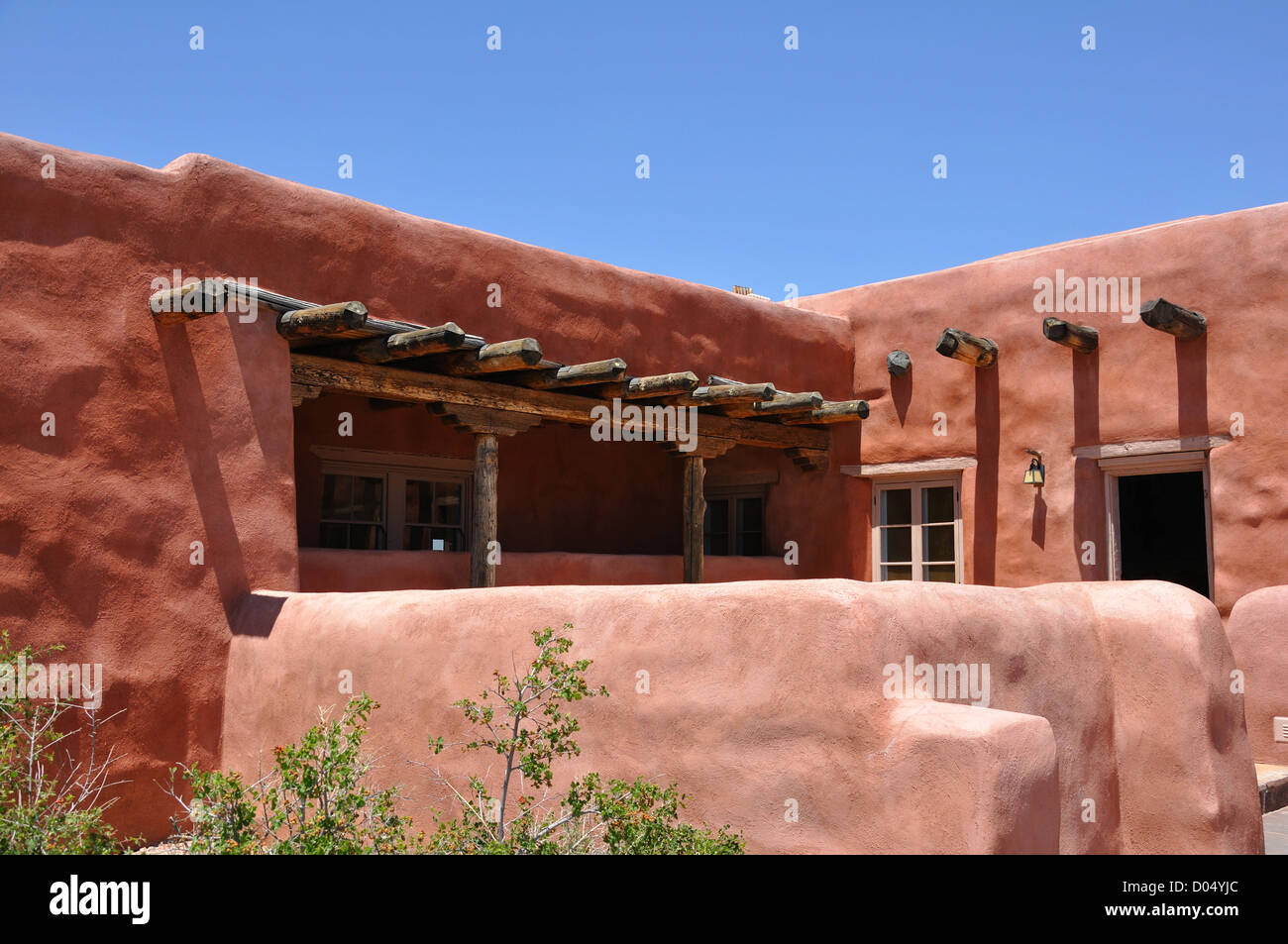Adobe style house, Arizona, USA Stock Photo - Alamy