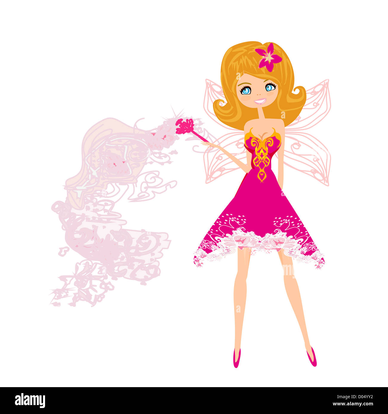 beautiful fairy vector graphic Stock Photo - Alamy