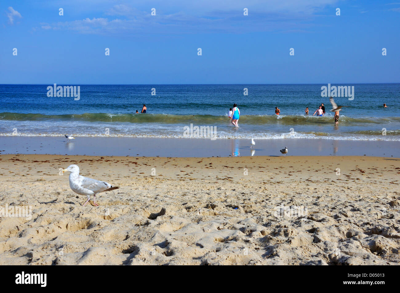 Misquamicut Beach, Rhode Island, USA Stock Photo - Alamy