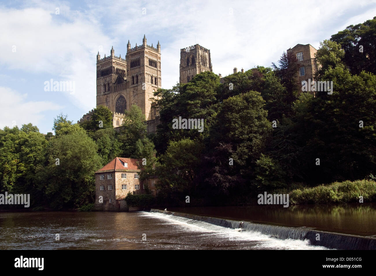 Durham in landscape Stock Photo - Alamy