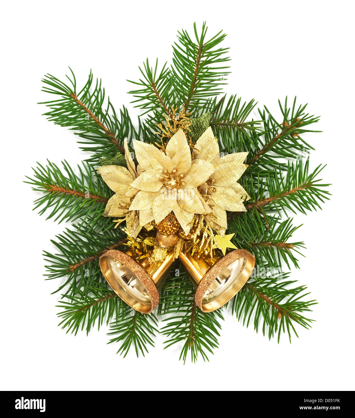 Christmas flowers Cut Out Stock Images & Pictures - Alamy