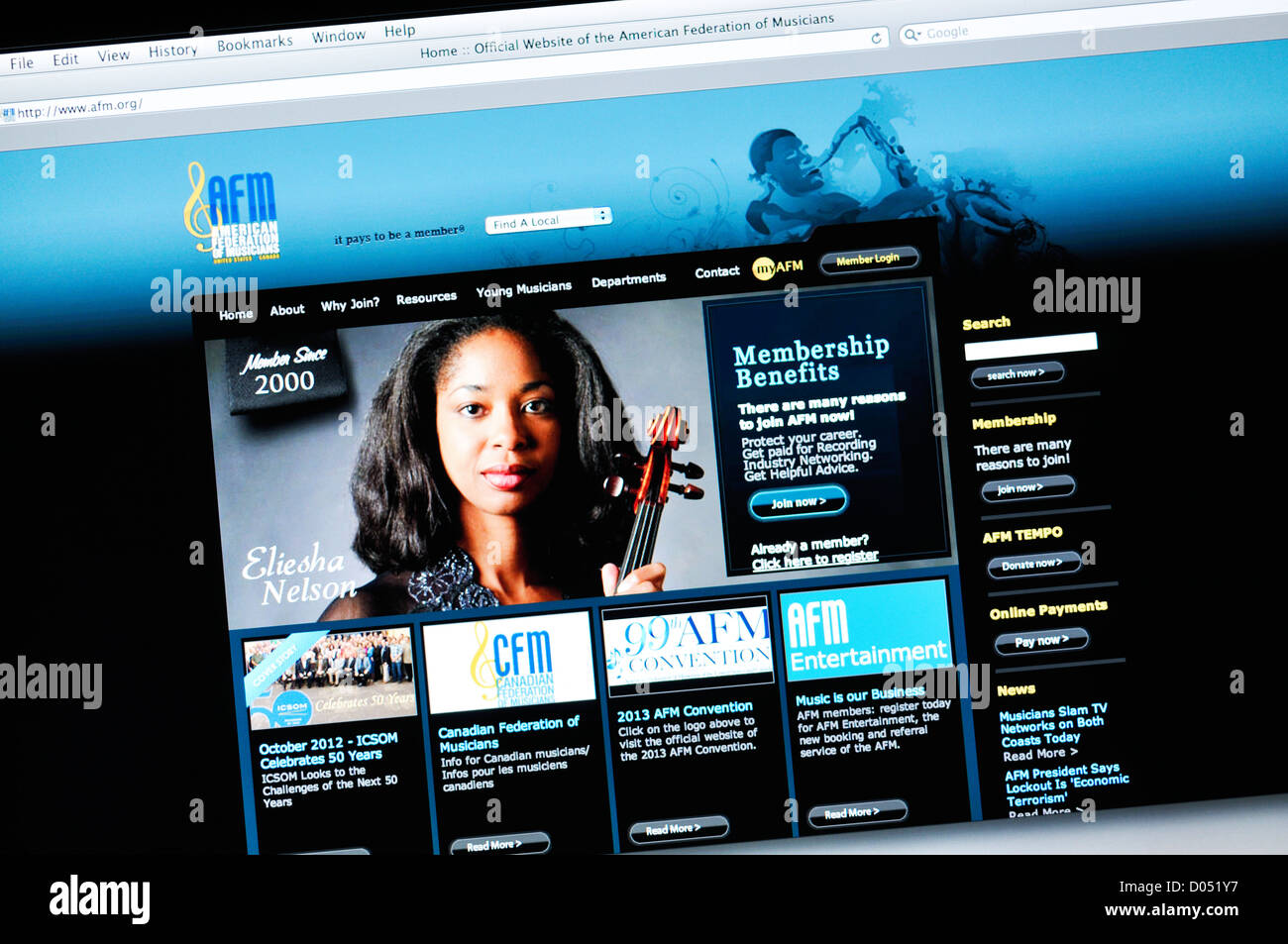 Musicians trade union hi-res stock photography and images - Alamy