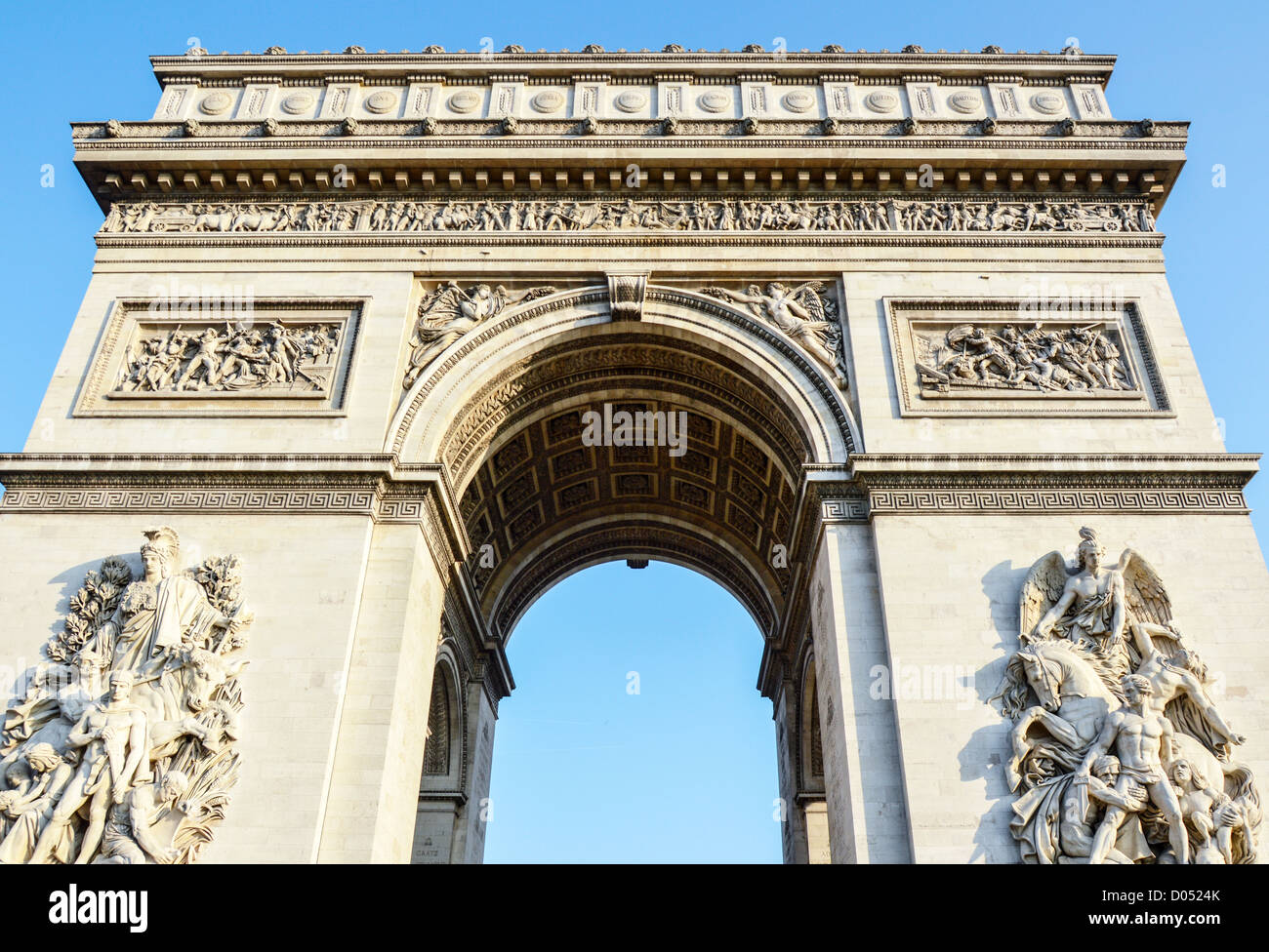 Arc de Triomphe - Arch of Triumph Paris - France Stock Photo - Alamy