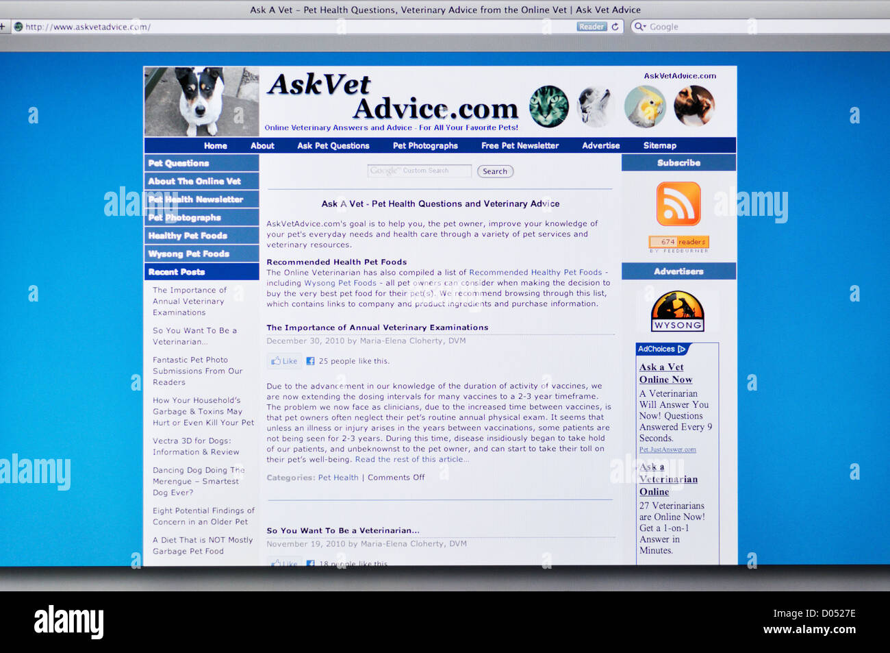 Ask vet hi-res stock photography and images - Alamy