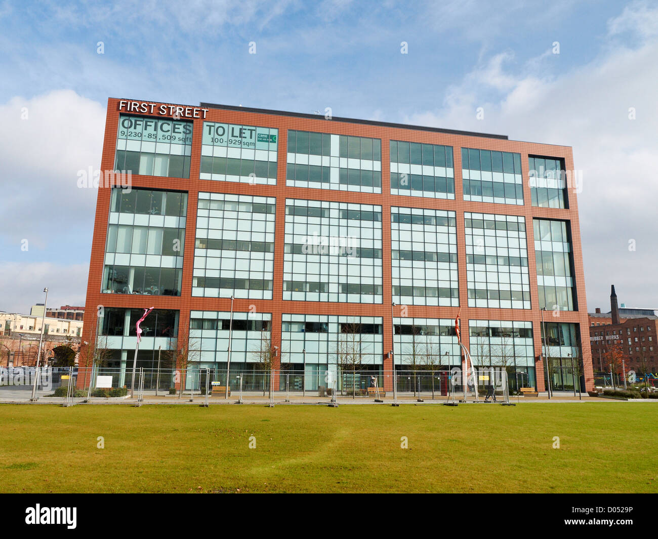 One First Street building in Manchester UK Stock Photo - Alamy