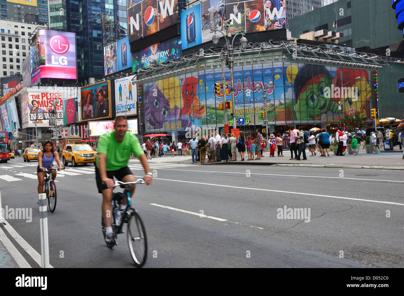 Bikers, New York City, USA Stock Photo - Alamy