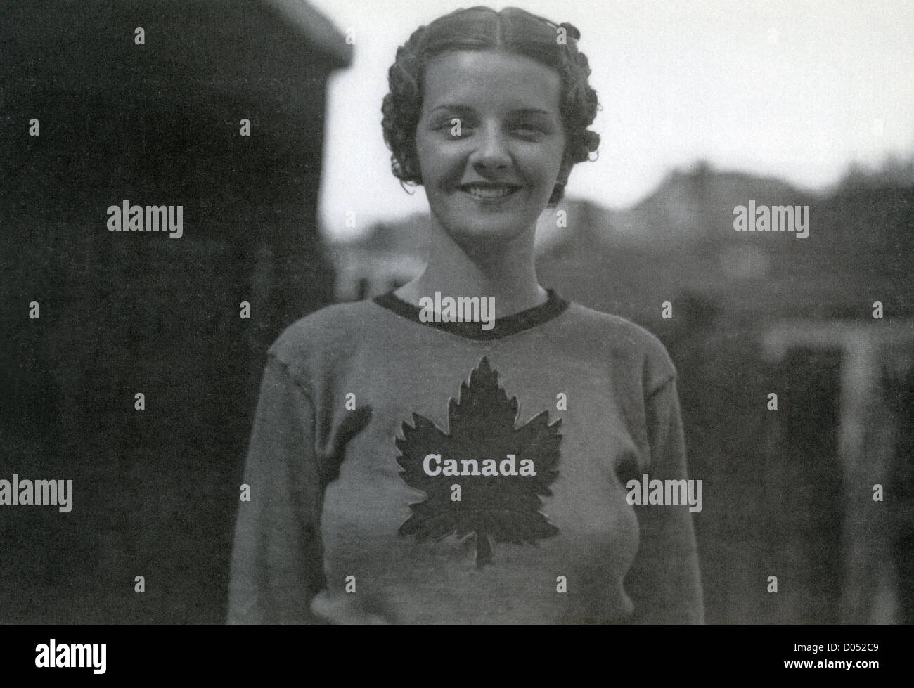 Billie Hallam, the Miss Toronto 1937 Stock Photo - Alamy