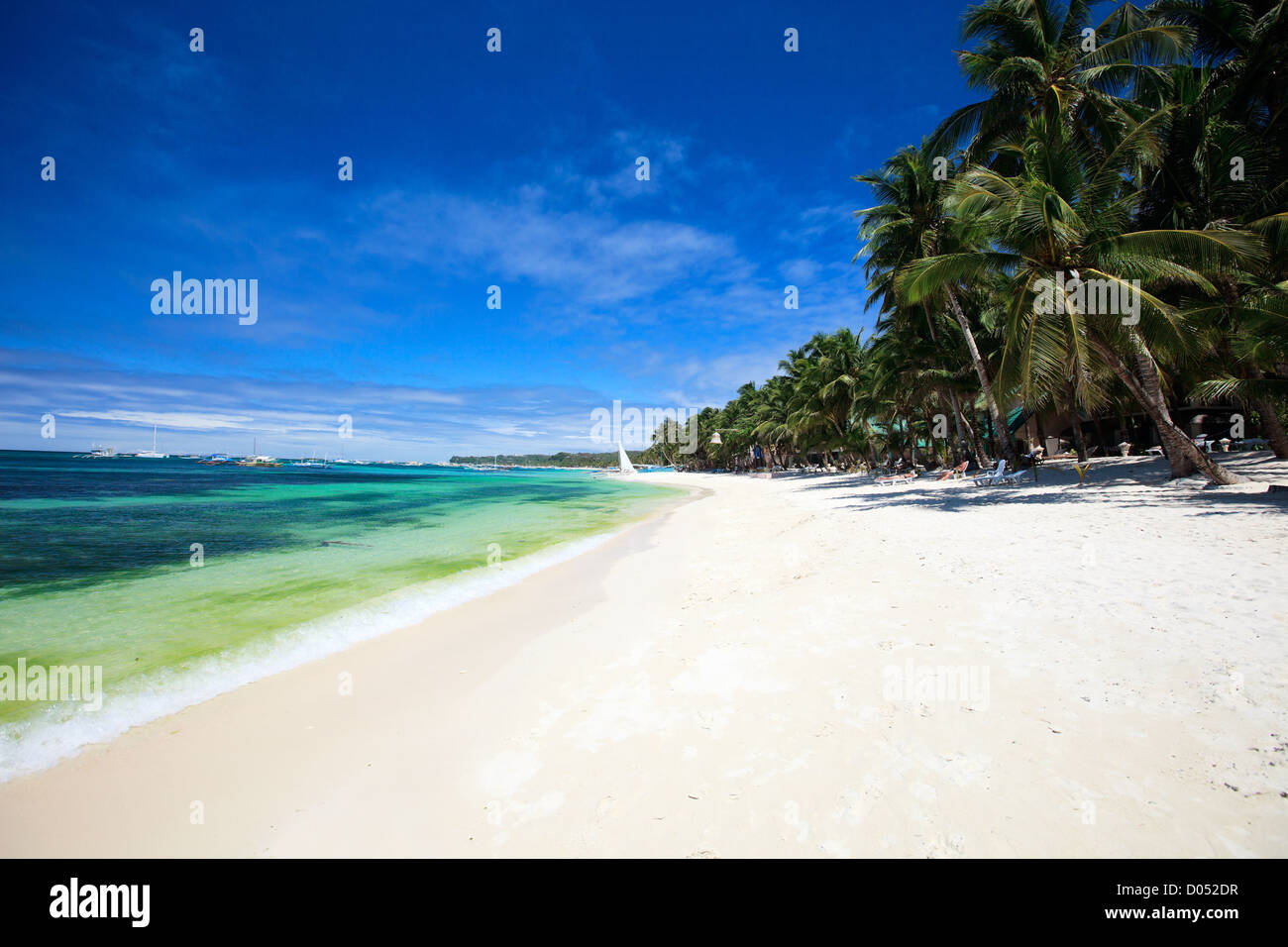 Landscape of beautiful beach Stock Photo - Alamy