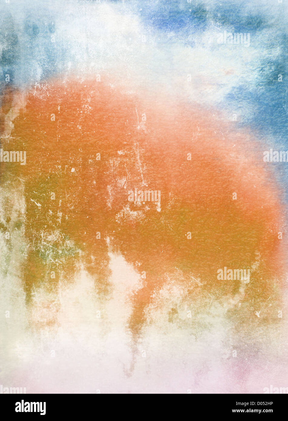 Abstract textured background: red, blue, and yellow patterns. For art ...