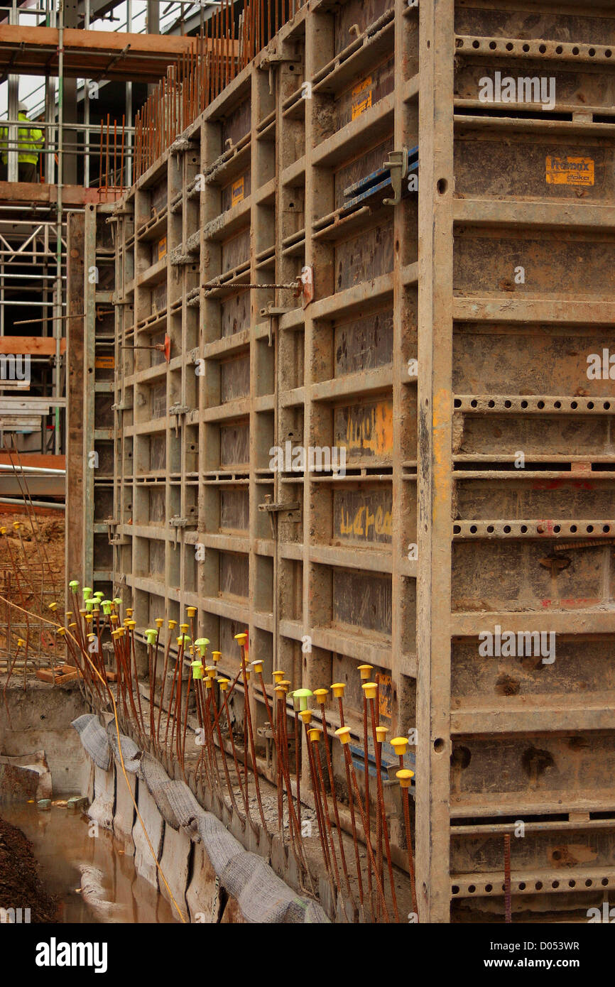 Wooden Formwork Construction High Resolution Stock Photography and ...