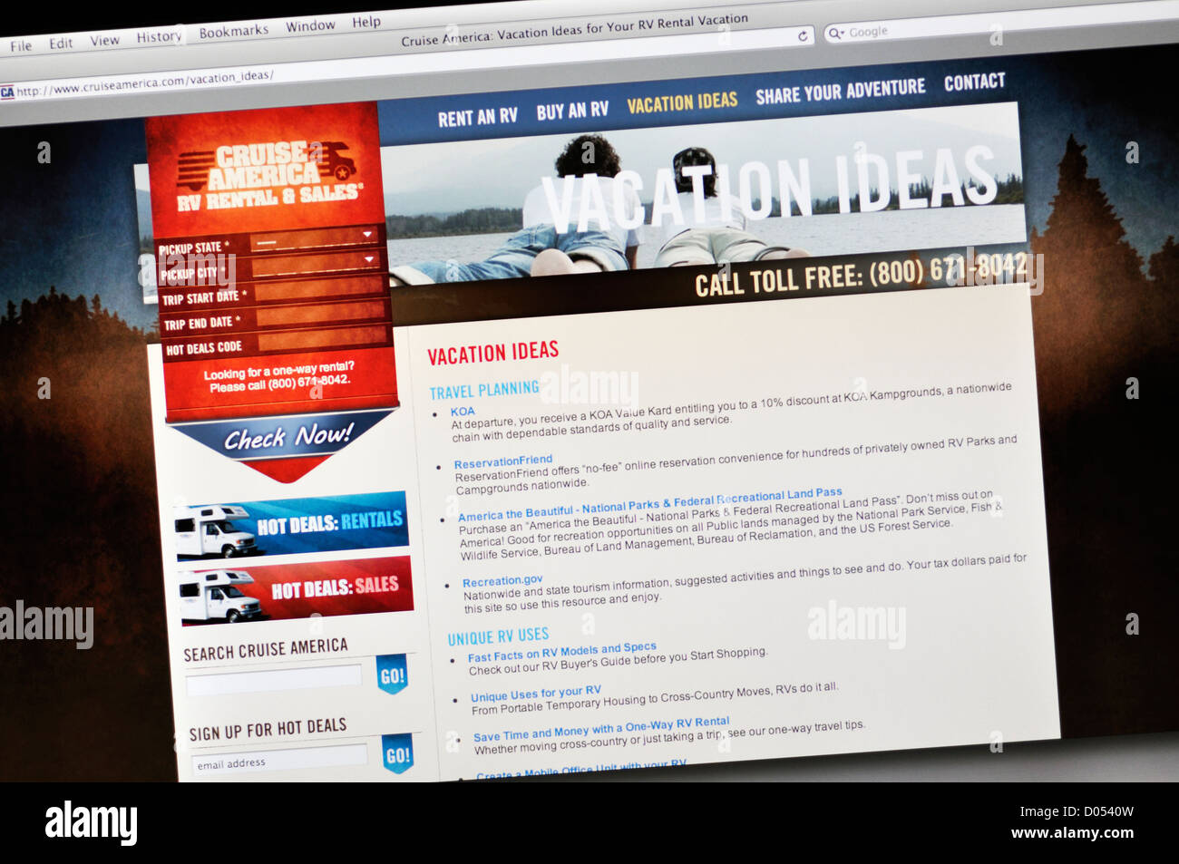 Cruiseamerica hi-res stock photography and images - Alamy