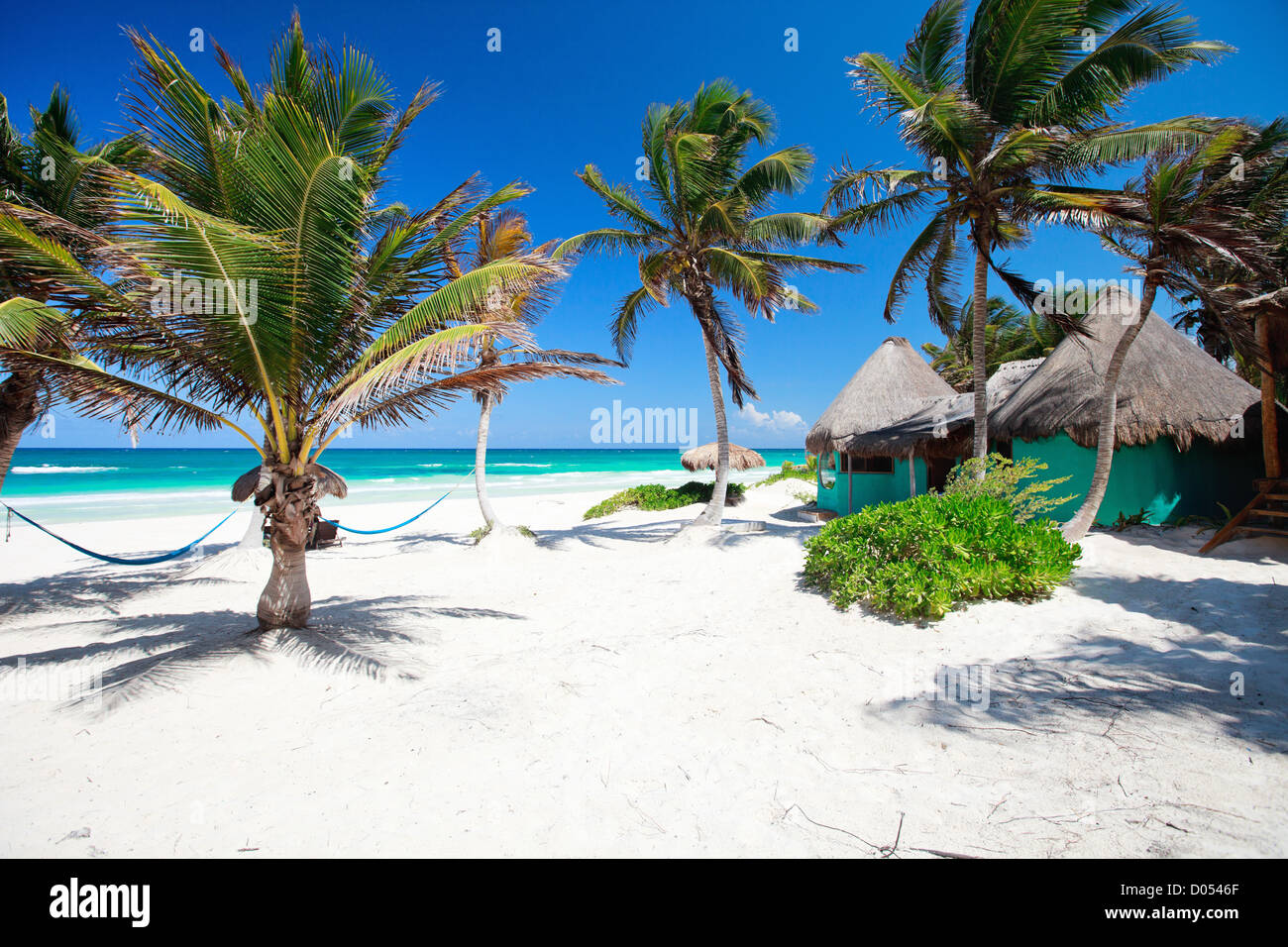 Beautiful Caribbean beach Stock Photo - Alamy